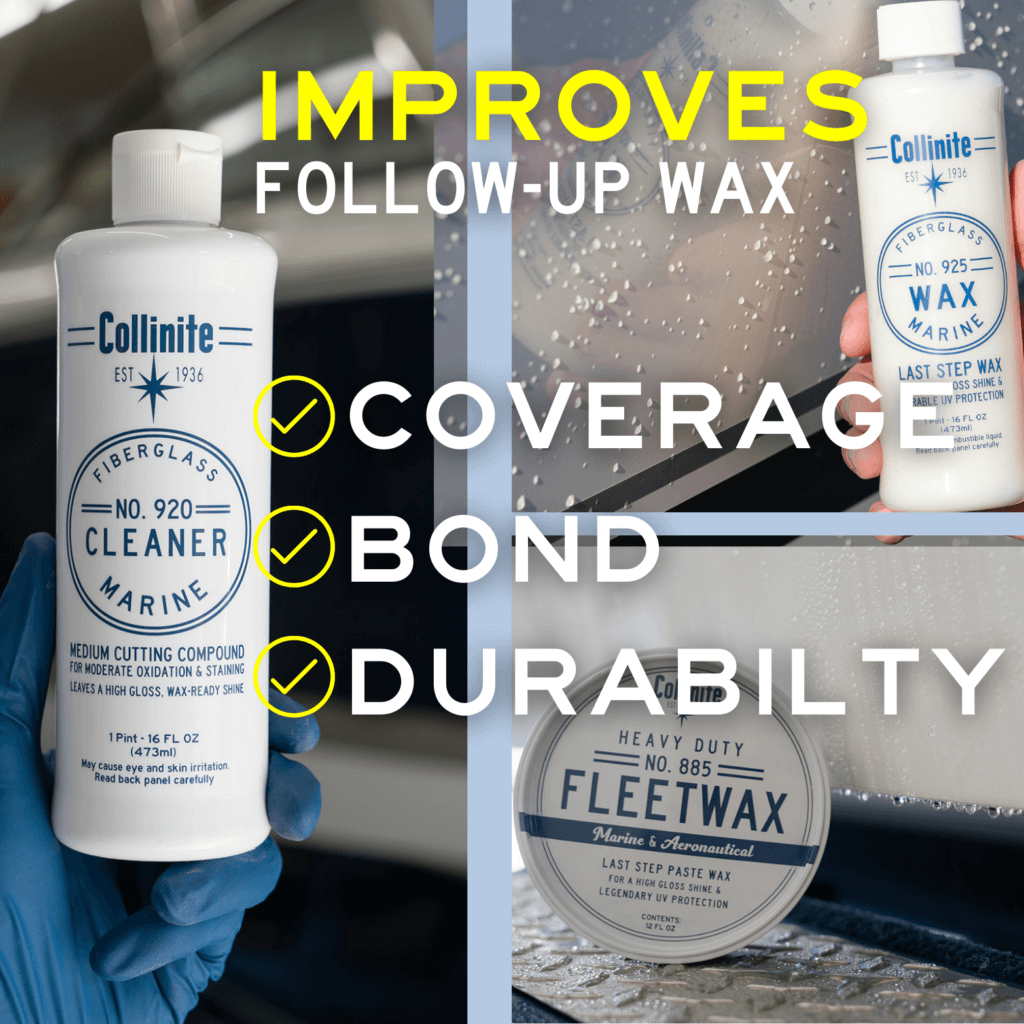 Fiberglass Boat Cleaner | Collinite Since 1936