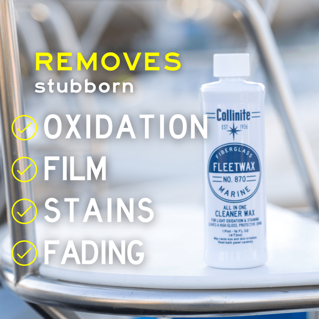 Marine Cleaner and Boat Wax - All In One | Collinite Since 1936
